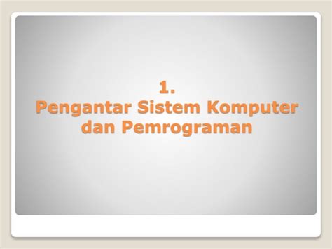 pertemuan 1 algoritma ppt