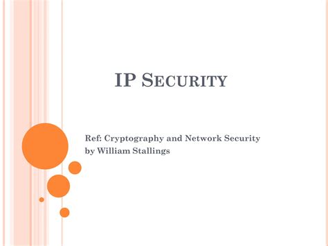 Network IP Security Pdf