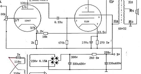 Schematic For A Single Ended Tube Amp 12ax7 El84 Album On Imgur