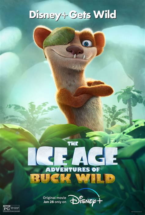 Ice Age Adventures Of Buck Wild Posters Bring Back An Ice Age 3 Character