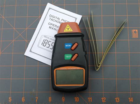 Optical Tachometer Simple Electric Motors