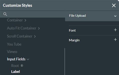 Styling File Uploader Titan Academy