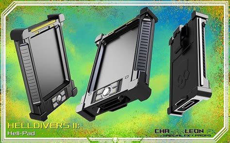 Helldivers 2 Hell Pad Cosplay Prop 3d Model 3d Printable Cgtrader