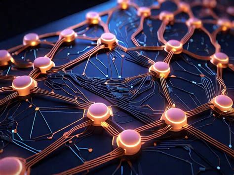 Premium Photo Futuristic Technology And Machine Learning Visualization