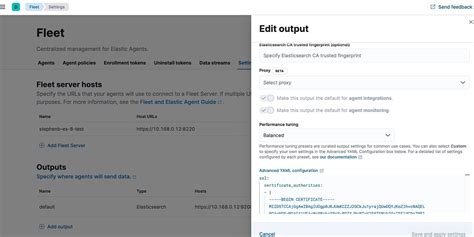 insecure flag in fleet elastic agent deployment to solve x509