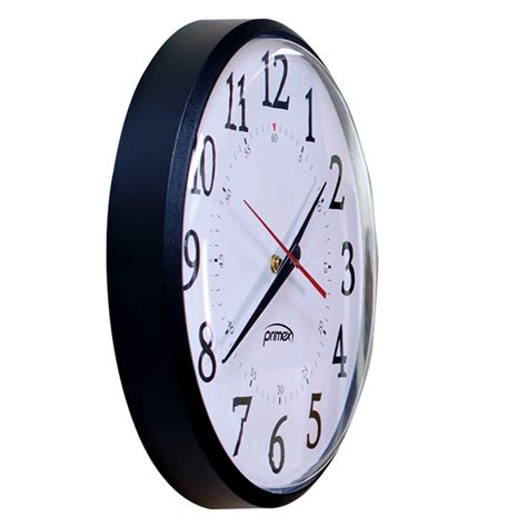 72mhz Analog Clock Plastic Frame Battery Powered Primex Sync