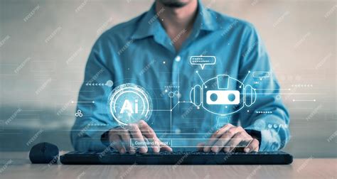 Premium Photo Chatbot Chat With Ai Artificial Intelligence Man Using Technology Smart Robot Ai