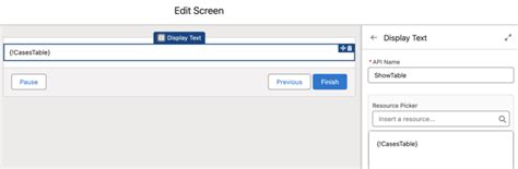 how to send email with a record table in flow salesforce time