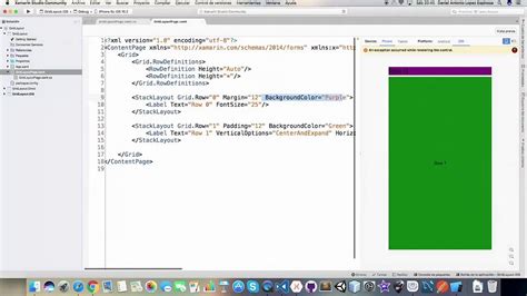 Xamarin Forms 18 Grid Container Youtube