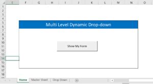 Multi Level Dependent Dynamic Drop Down Lists In Excel VBA TheDataLabs