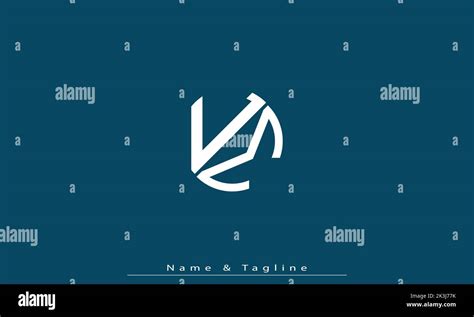 Alphabet Letters Initials Monogram Logo Lm Ml Stock Vector Image