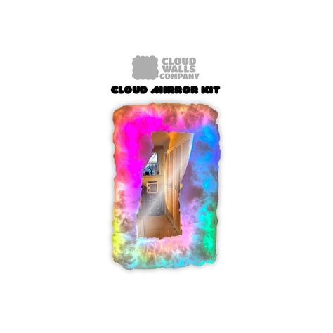 Cloud Mirror Kit Quick Easy Cloud Panels Glowing Mirror Tik Tok Cloud Ceiling For Your Mirror