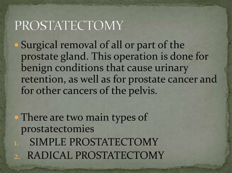 Open Prostatectomy Tray Pptx