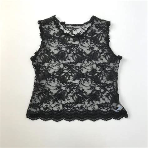 See Through Lace Cami Etsy