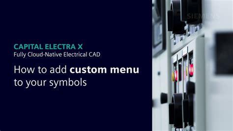 how to add custom menu to symbols and shapes to personalize your