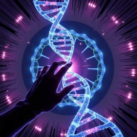 Free Luminous Dna Interaction Image Download At Stockcake