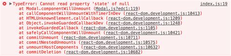 React V16 Beta Upgrade Componentwillunmount Error · Issue 476