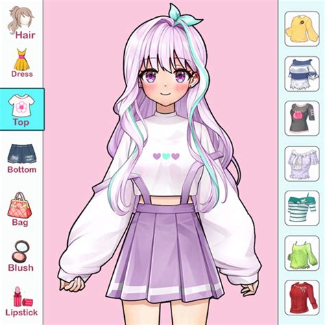 Jogos Cute Anime Girl Dress Up Game💫 Explore As Vantagens E Emoções De