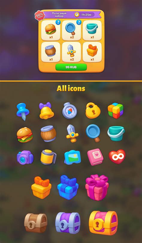 Game Icons Behance In 2025 Game Icon Design Game Icon Game Ui Design