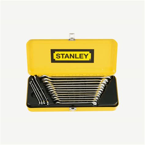 Stanley Spanner Set Ring And Open End Met 16pcs [70 162 S] R C