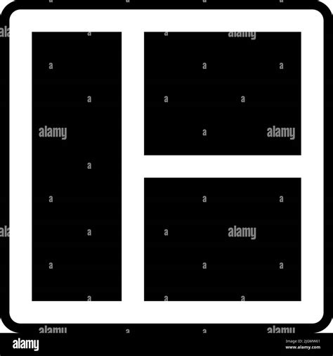Ui Layout Icon Stock Vector Image And Art Alamy