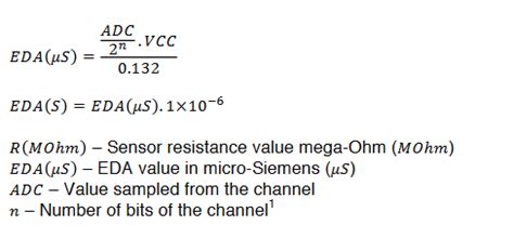 Convert Arduino GSR Values To Microsiemens I Should Have It But I M Not Sure Stack Overflow