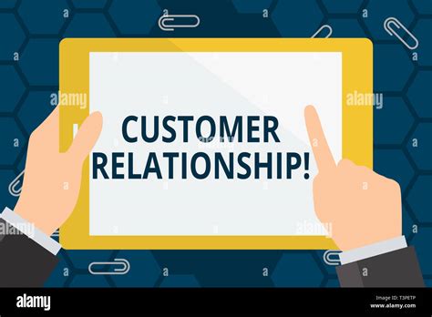 Conceptual Hand Writing Showing Customer Relationship Concept Meaning Ways How Company