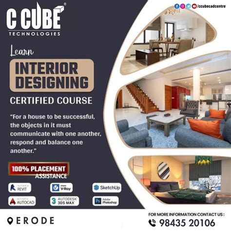 C Cube Cad Centre On Linkedin Interiordesign Designcourse Ccubecaderode Onlinetraining…