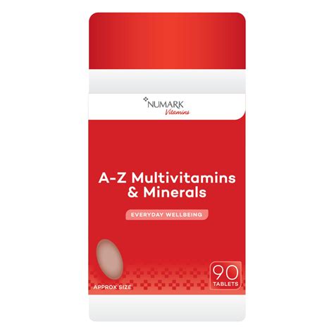 Numark Multivitamins And Minerals Tablets 90 Tablets Vitamins