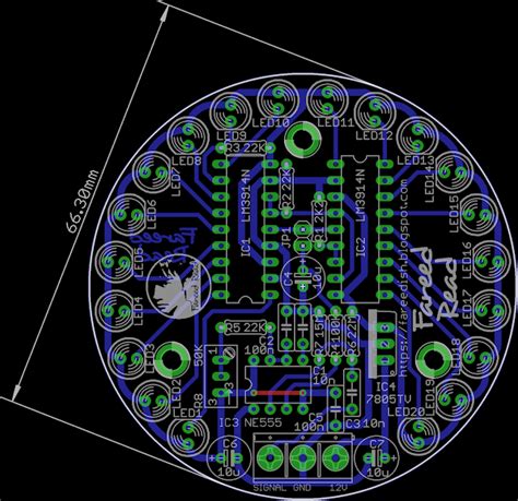 Membuat Led Tachometer Lm3914 Atau Led Rpm Gauge Fareed Reads Blog