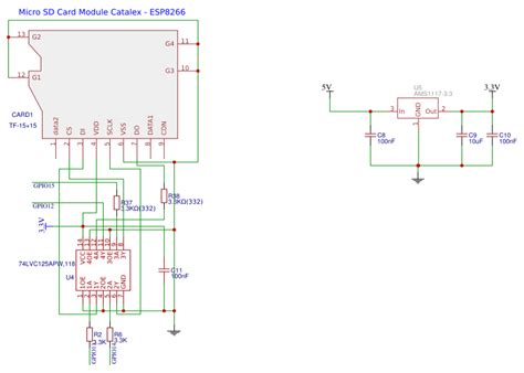 Microsd Card Module Resources Easyeda