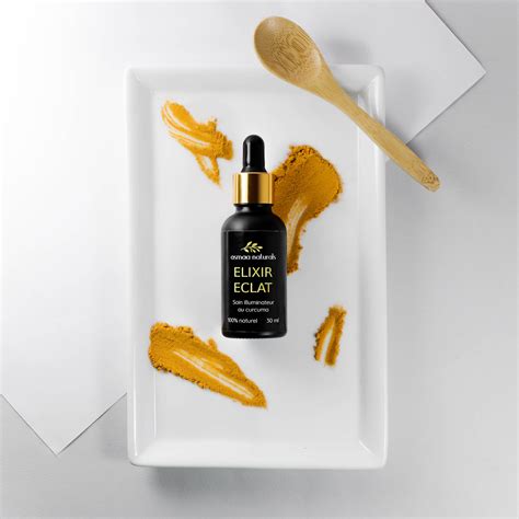 Élixir Éclat : soin illuminateur au Curcuma : Sérum anti-taches