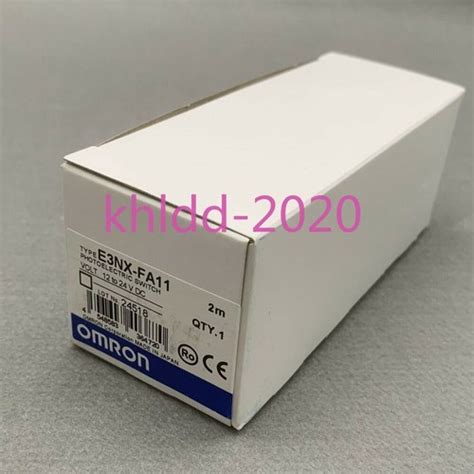 1pcs Omron E3nx Fa11 2m Fiber Optic Signal Amplifier Ebay