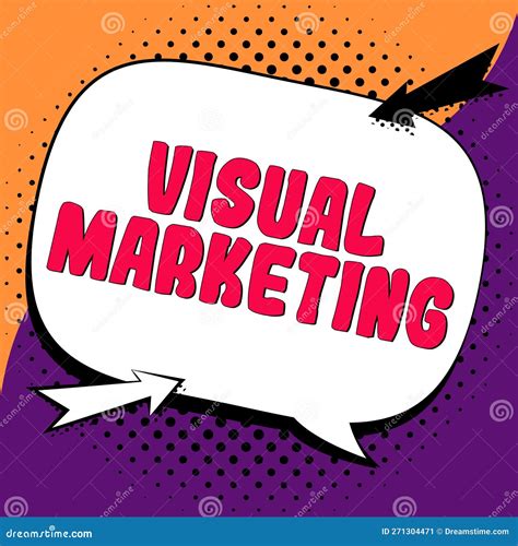 Sign Displaying Visual Marketing Word Written On Connecting Marketing