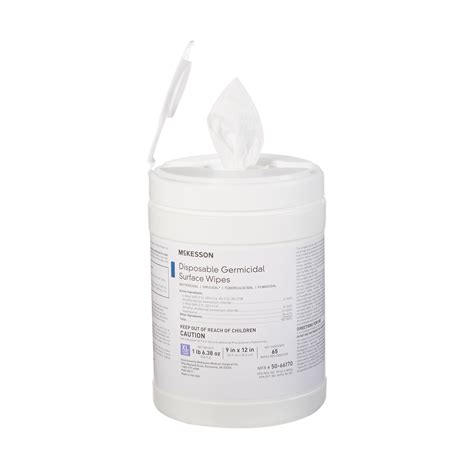 Mckesson Germicidal Surface Wipes