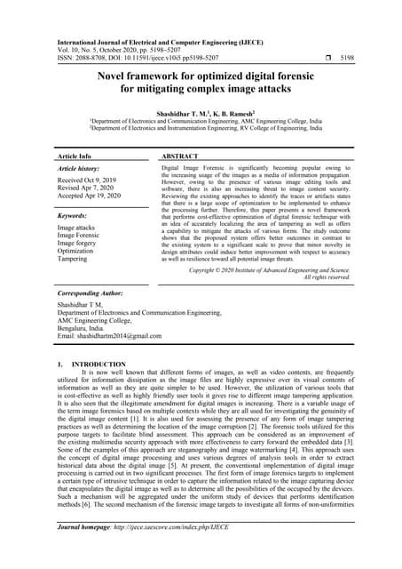 Novel Framework For Optimized Digital Forensic For Mitigating Complex