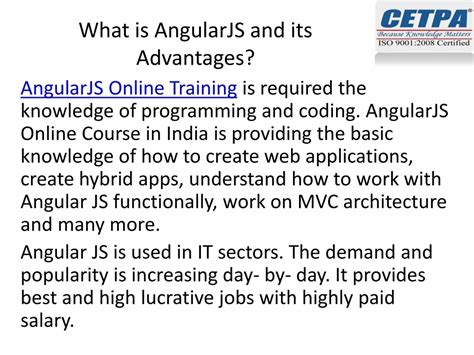 Ppt What Is Angularjs And Its Advantages Powerpoint Presentation Free Download Id10040352