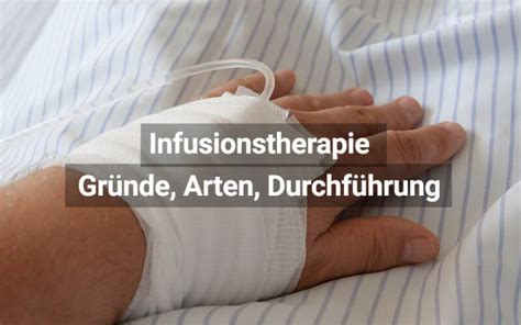 Infusionstherapie: Gründe, Arten, Ablauf & Kosten | praktischArzt