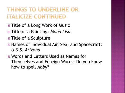 Ppt “quotation Marks” Underlining And Italics Powerpoint Presentation Id 3071807