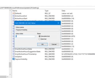 Enable Or Disable Windows Update Status Icon In System Tray On Windows New Trick