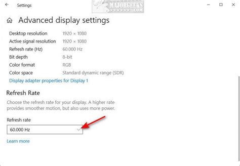 How To Change Dynamic Refresh Rate DDR In Windows And