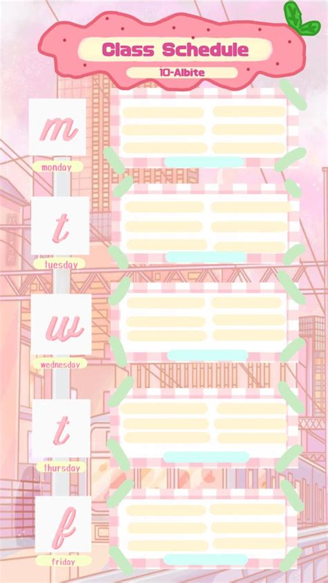 Class Schedule Pink Class Schedule Class Pink Class Schedule Pink Class Schedule Class Pink