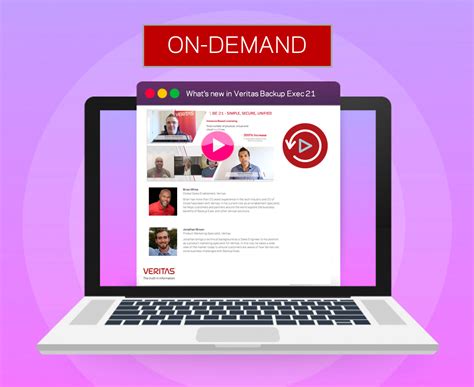 Watch Veritas Backup Exec 21 Launch On Demand Vox
