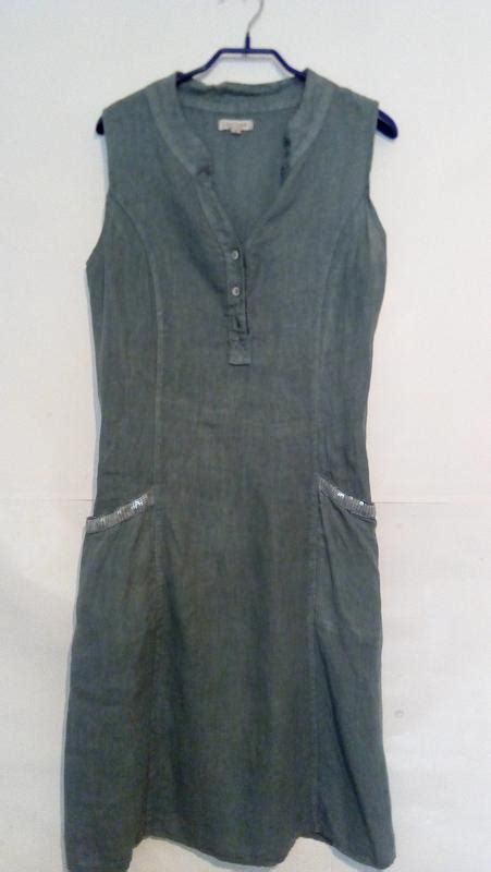 Літній лляне плаття 100 льон Lina Tomei італія — ціна 450 грн у каталозі Сукні міді Купити