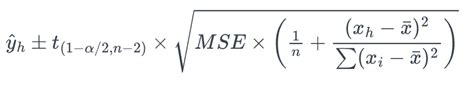 Solved What Is The Intuitive Explanation For Wider Confidence Interval Band In Regressi