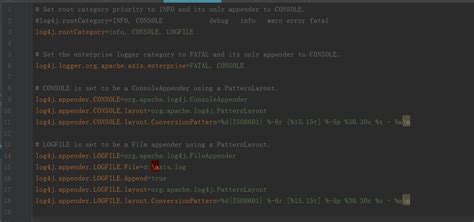 sql idea搭建mybatis的log4j properties文件问题 segmentfault 思否