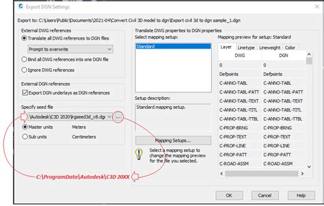 Solved Convert Civil 3d Model To Dgn Autodesk Community