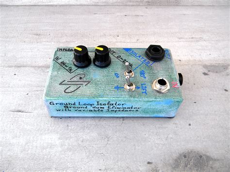 Ground Loop Isolator Hum Eliminator With Variable Impedance DpFX Pedals
