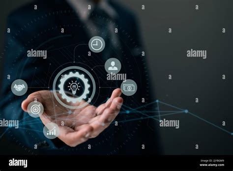 Diagram Of Business Process Management And Workflow Automation With