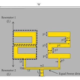Layout Of The Proposed Two Element MD Array With A The Physical Download Scientific Diagram